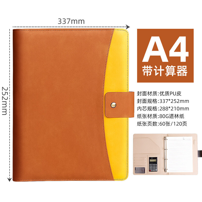 Папка A4 Многофункциональная папка для презентаций Дизайнерская папка для переговоров Деловая папка для контрактов Папка с печатью логотипа на заказ