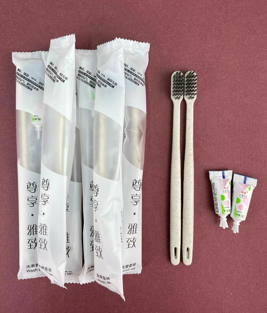 Набор зубной щетки Hotel&Spa, в индивидуальной упаковке, одноразовый, 20 шт