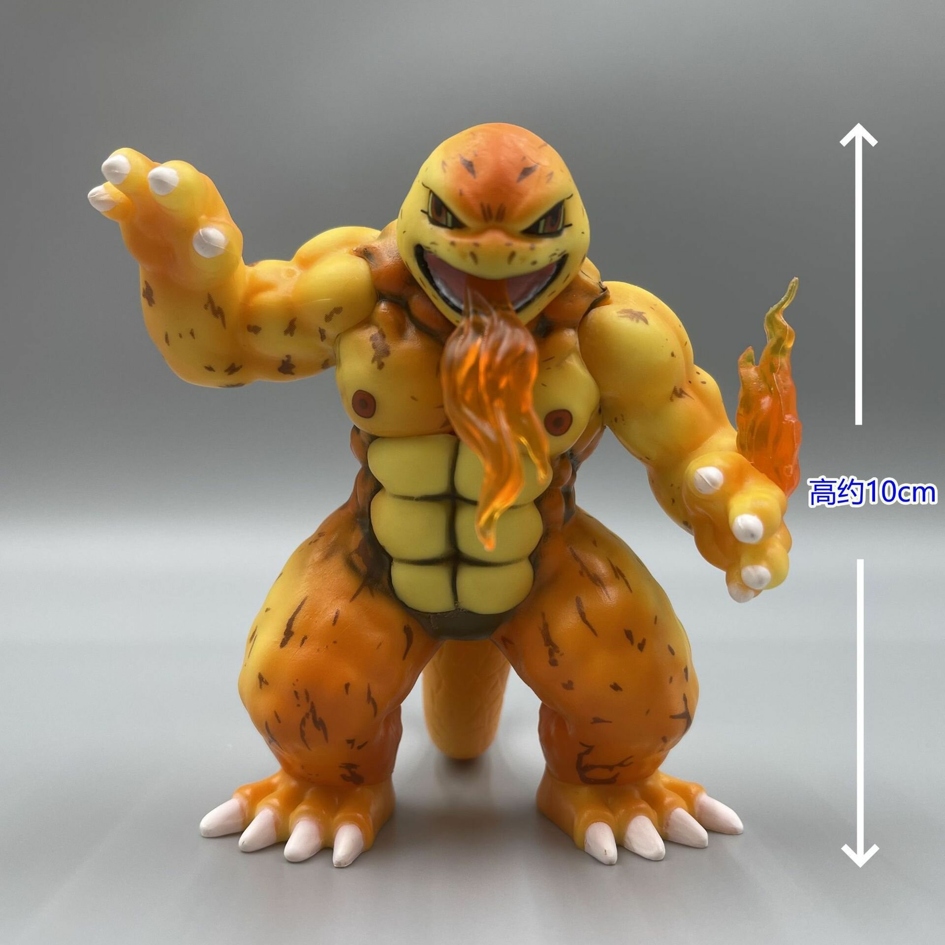 2026 Внешняя торговля, кросс-бордер, упакованная фигурка GK Dreamlike Rampage Muscle Skin Genie Fire Dragon Duck Elf