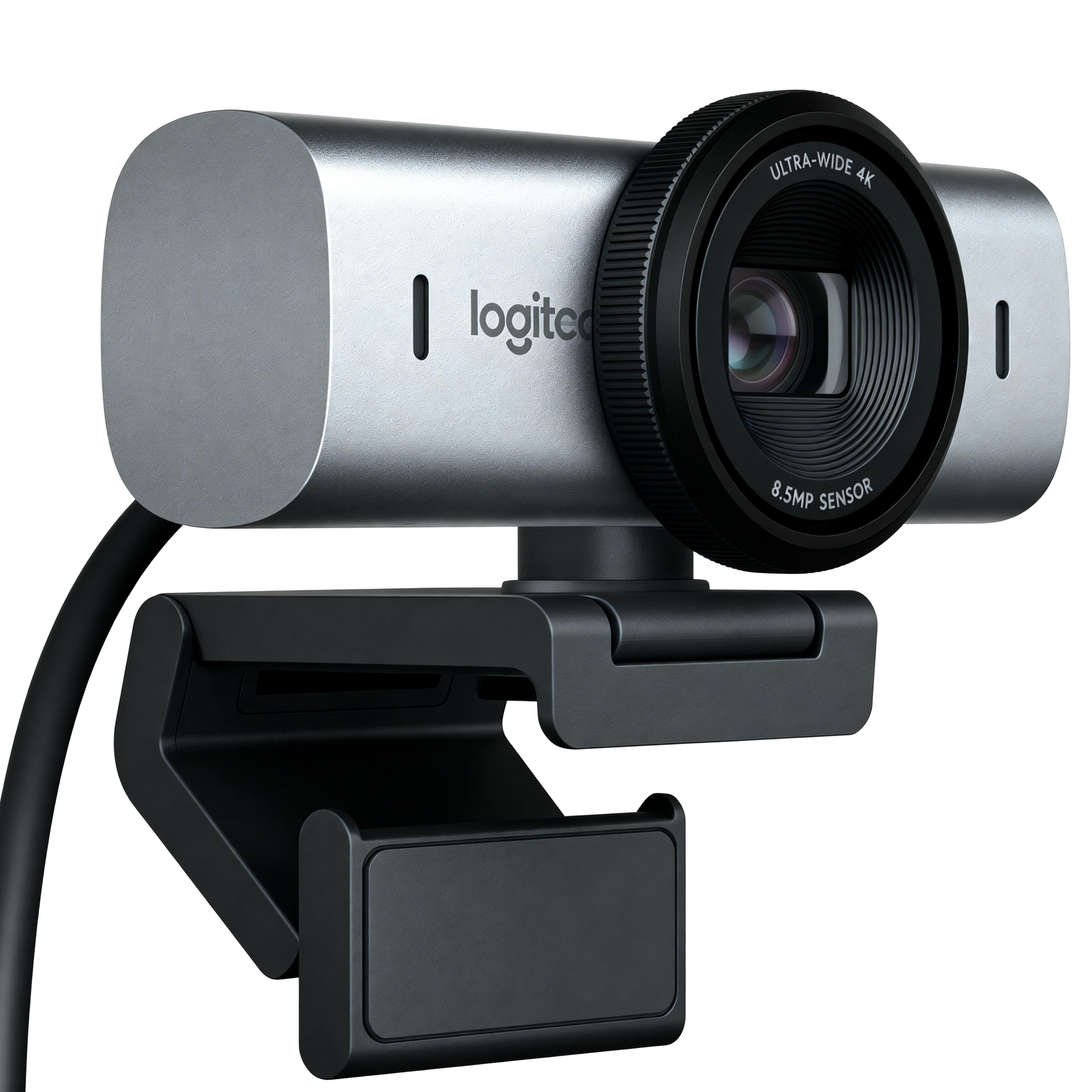 Logitech MX Brio - Ultra HD 4K Веб камера Серая графика, HD 4K, прямая трансляция