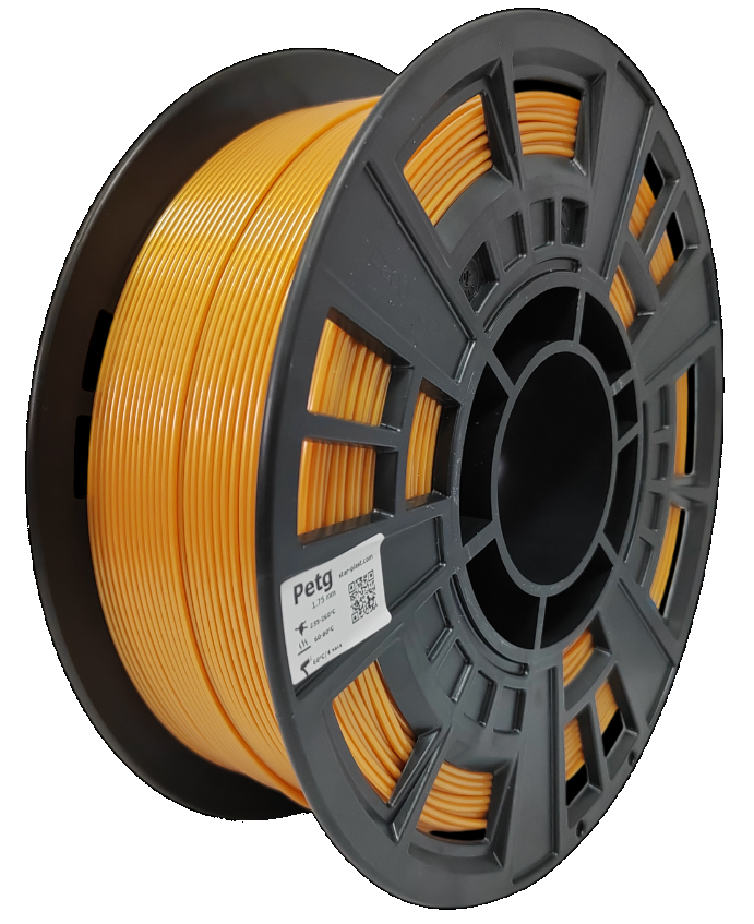 3д пластик petg золотой 1кг