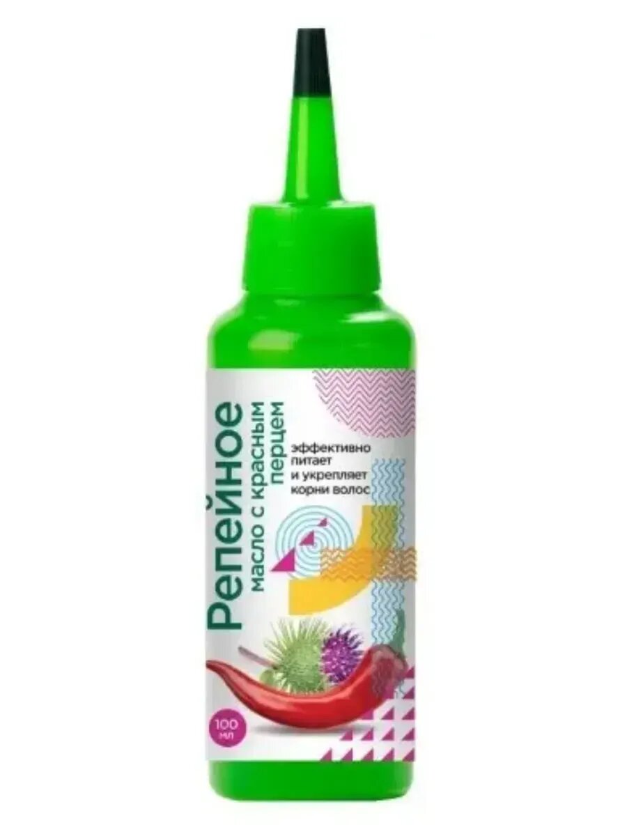 Эльфарма Масло репейное с красным перцем 100 мл