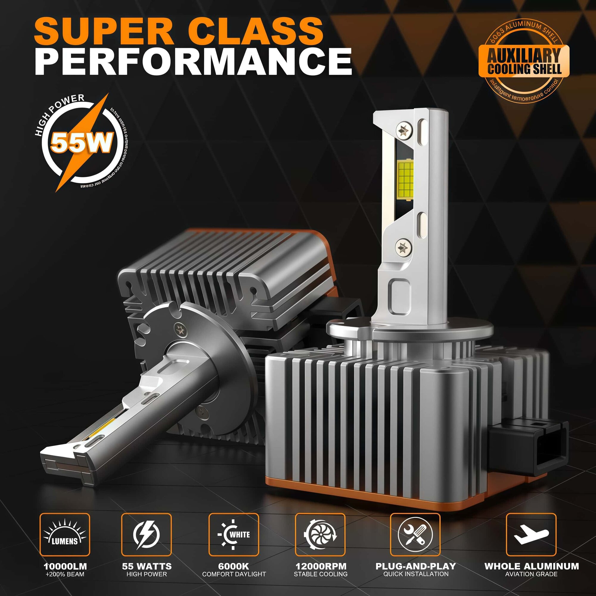 Автомобильные фонари D серии D1 1 шт.