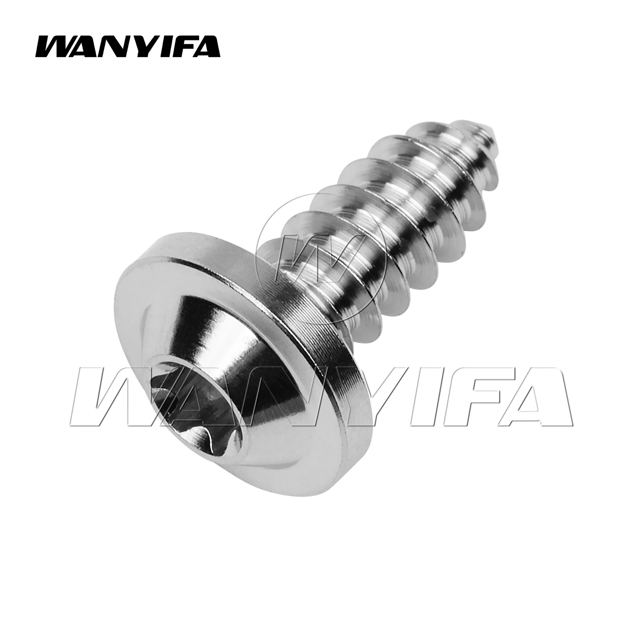 Титановые болты Wanyifa M4/M5/M6x15 17 20 25 мм Torx Titanium, M5x17mm