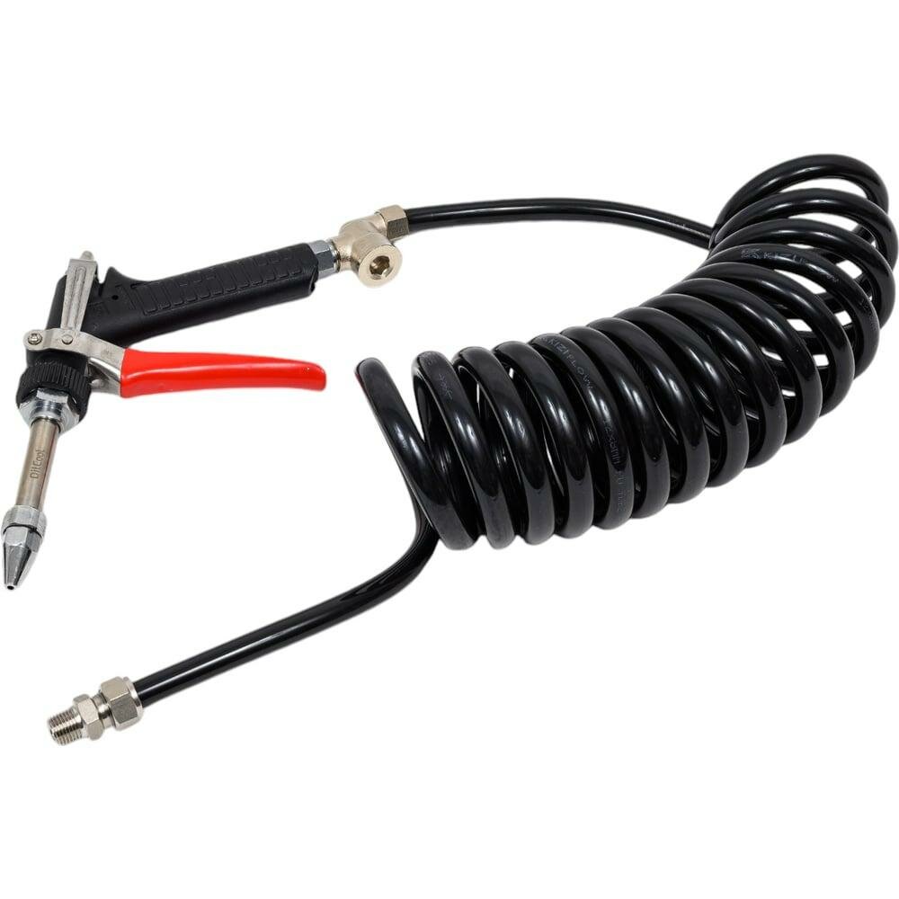 Пистолет подачи СОЖ с быстроразъемным штуцером и трубкой OILCOOL SQTW-PAU1208-4M-SCB02