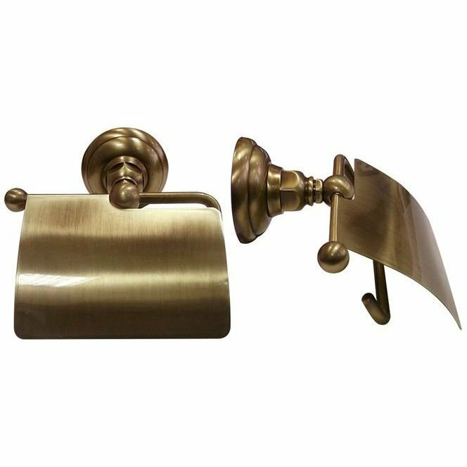 Бумагодержатель подвесной Nicolazzi (Николации) Accessori Classica, классический, бронза, 1492BZ