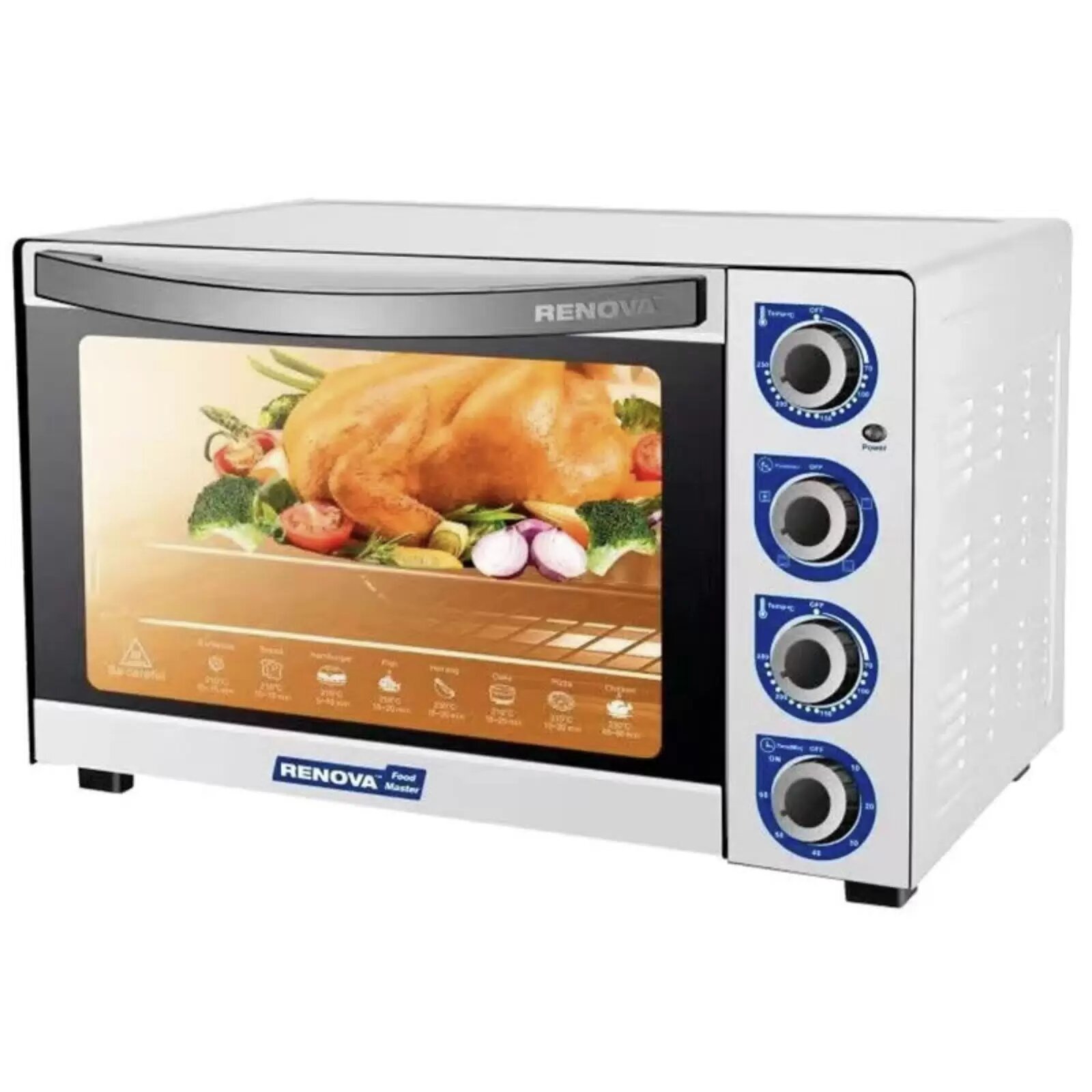 Мини-печь электрическая RENOVA MO-40GFLTW1 белый (конвекция)