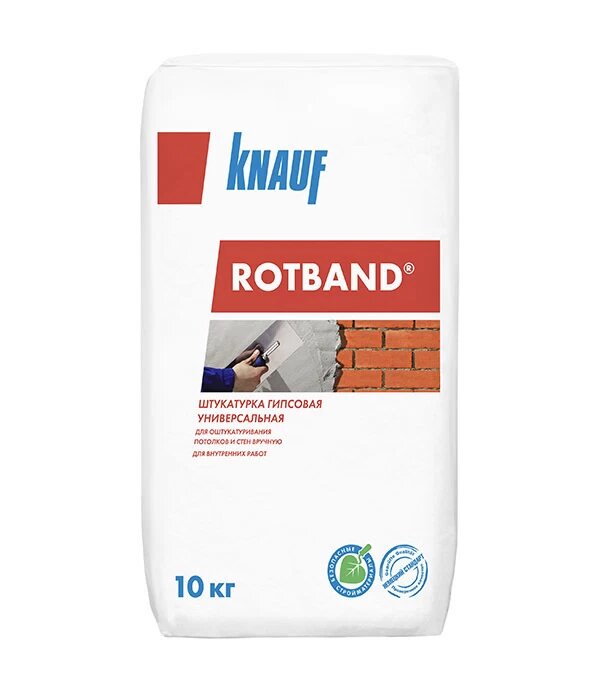 Штукатурка гипсовая Knauf Ротбанд 10 кг Knauf 169877/113144