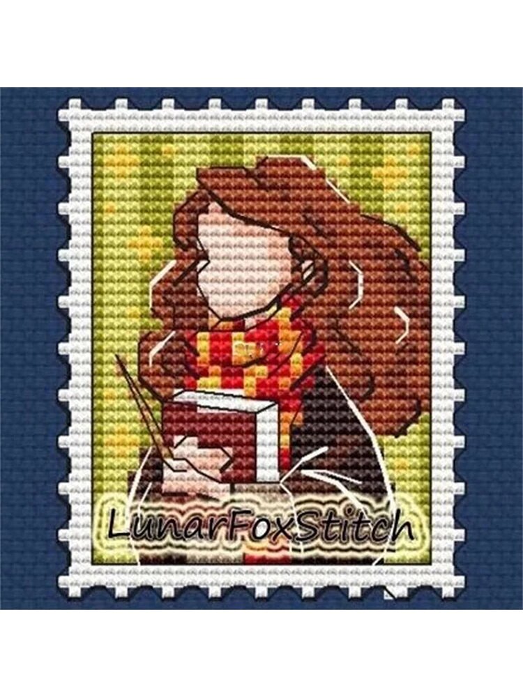 Набор для вышивки крестиком XIUSPRING «Картина» 100% хлопок 35*43 Бордовый, ZZ8769-C, 18ct white