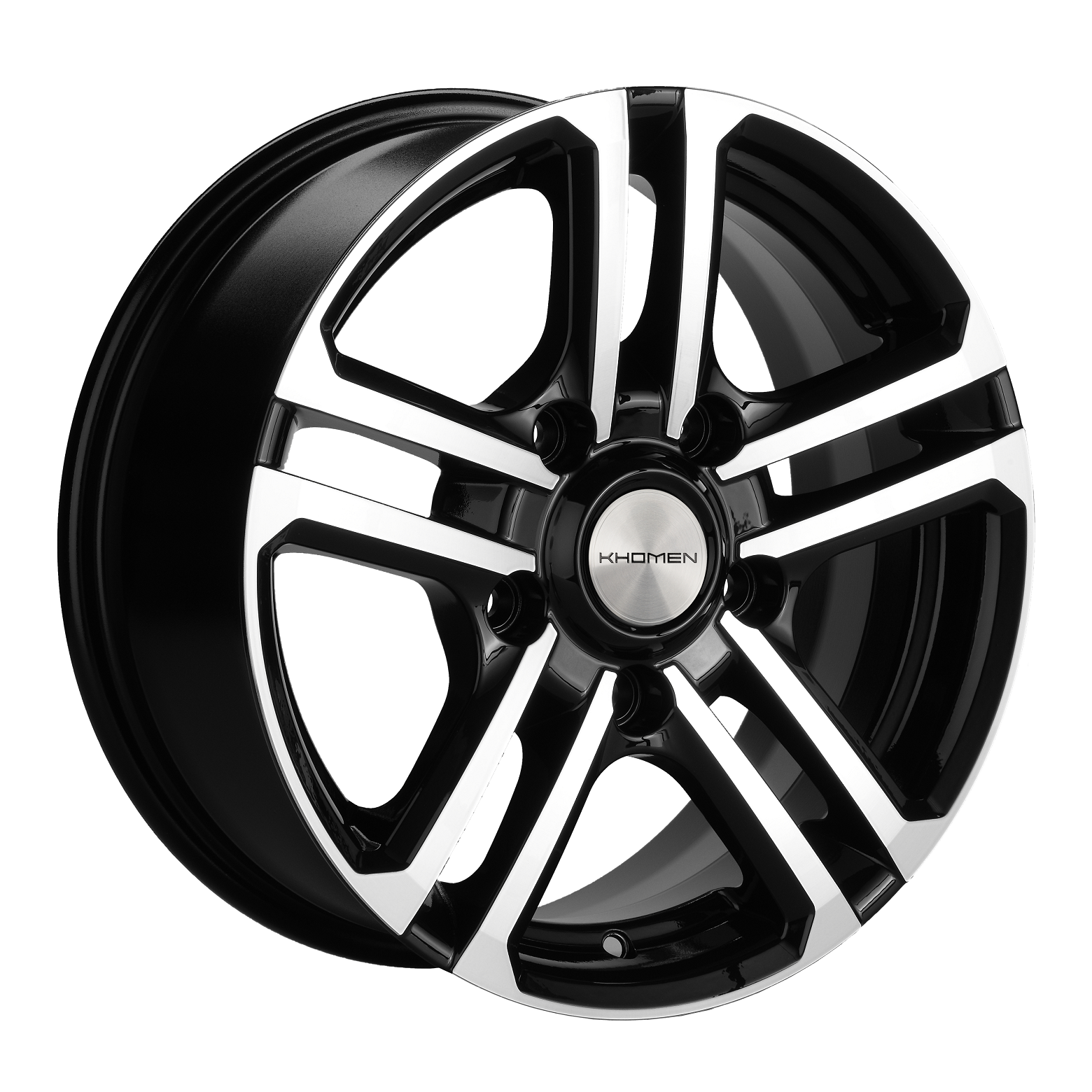 Диски автомобильные Khomen Wheels 1602 Lada Niva 4x4 6,5x16 5x139,7 ET40 98,5 Black-FP