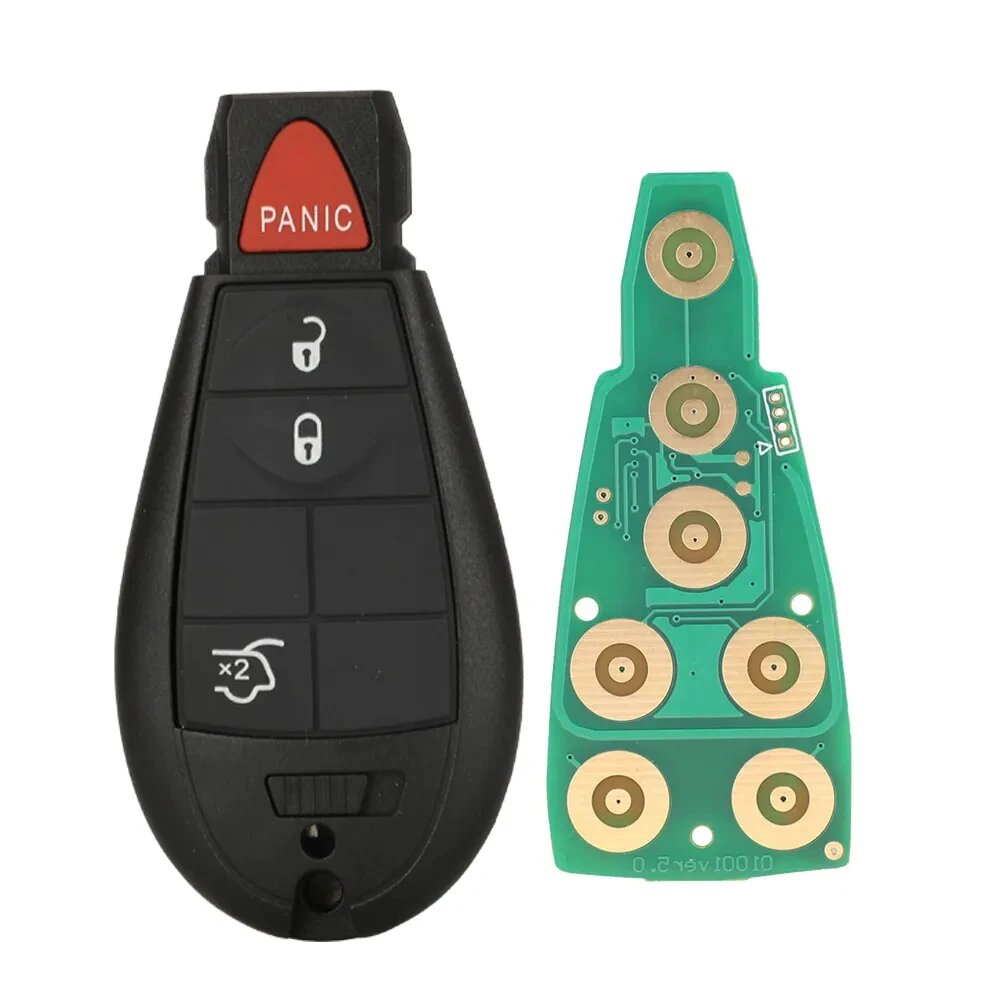 Ключ Дистанционного Управления Для Chrysler 300C, 433 МГц, Чип ID46, Совместим С Grand Cherokee, Dodge, Jeep 2008-2013