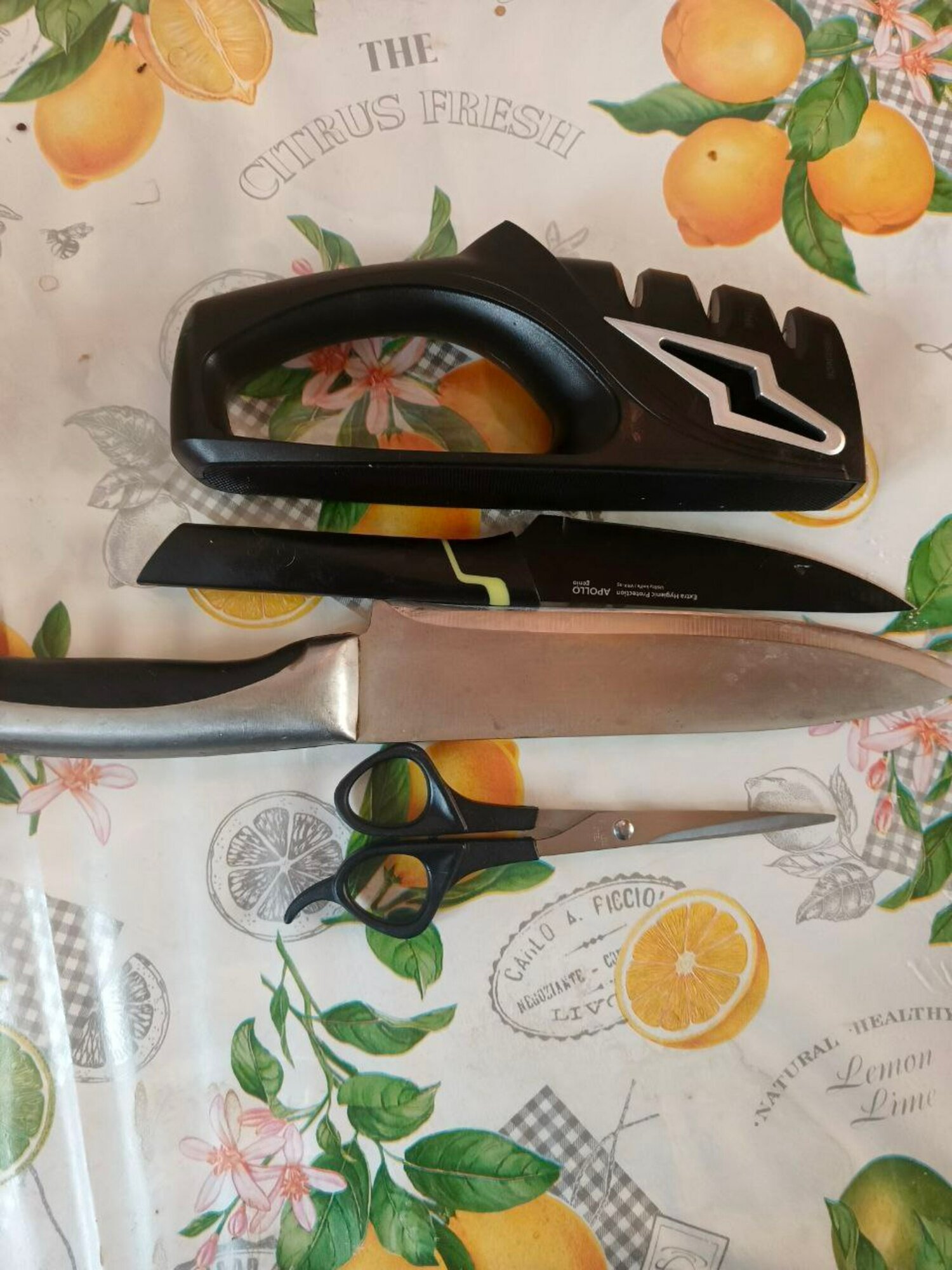 Точилка ножеточка универсал 3в1 топоров ножей ножниц 3 степени заточки ZН54 ABCTPИЯ