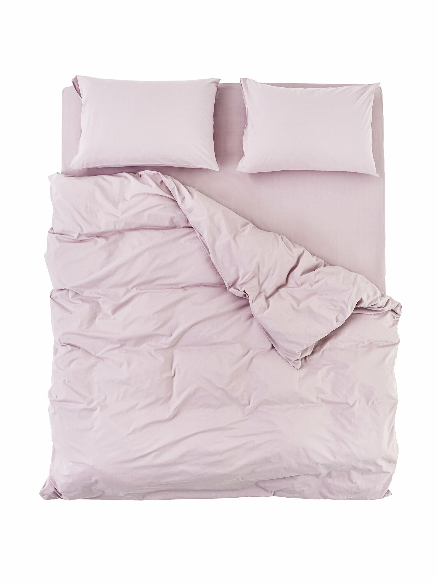 Пододеяльник MORФEUS (морфеус) - Melange Rose (розовый)- 150x200 - вареный хлопок