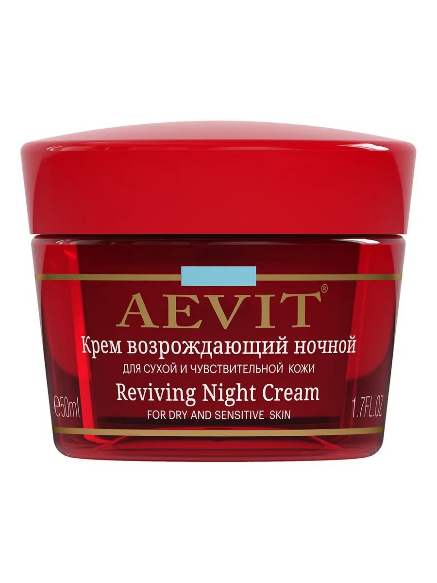 Крем для лица Aevit Возрождающий ночной для чувствительной к