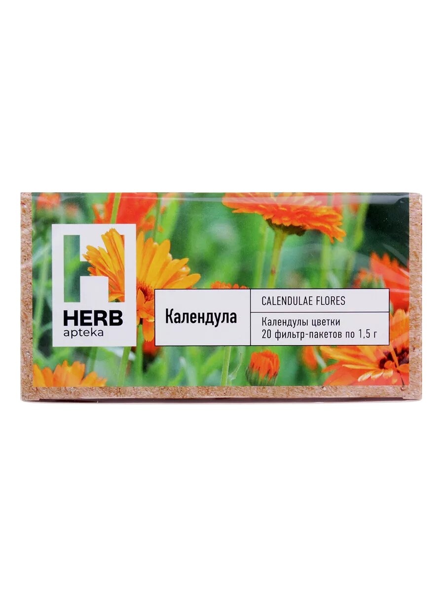 Herb Календулы цветки 1,5г фильтр-пакетики 20шт