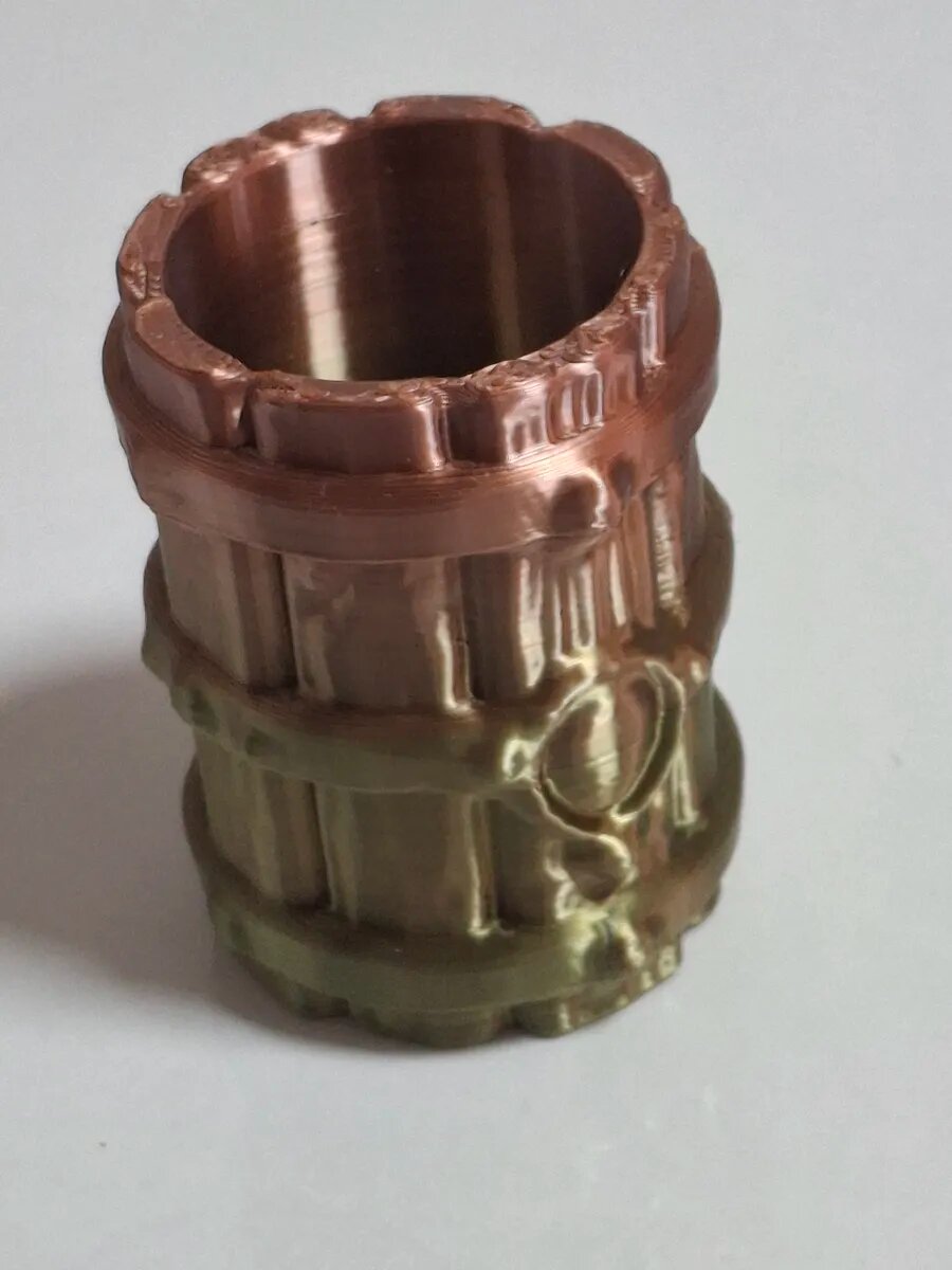 Миниатюра для ватной игрушки "Ступа" 6,5 см * 4,7 см - 1 шт.