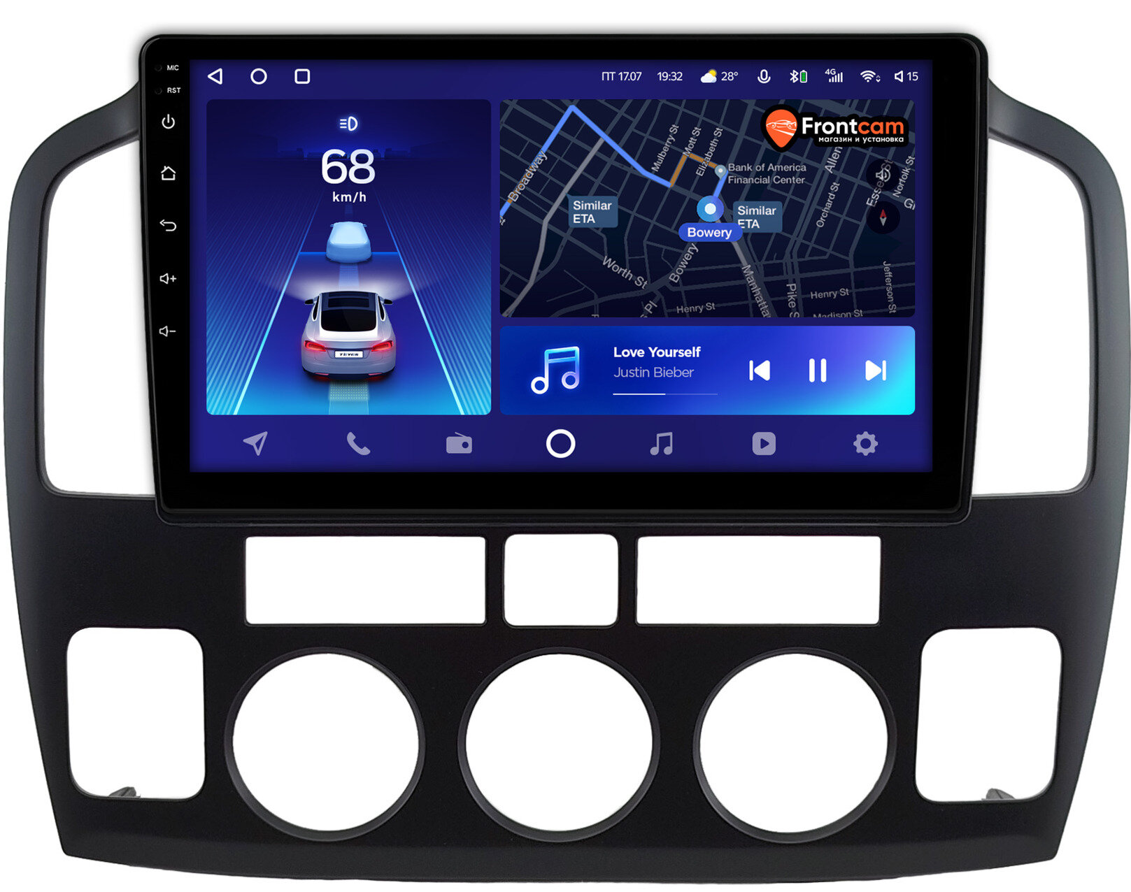 Штатная магнитола Suzuki Grand Vitara XL-7 2003-2006 (черная) Teyes CC2 PLUS 6/128 9" RM-9-0619 Android 10 (4G-SIM, DSP, QLed)