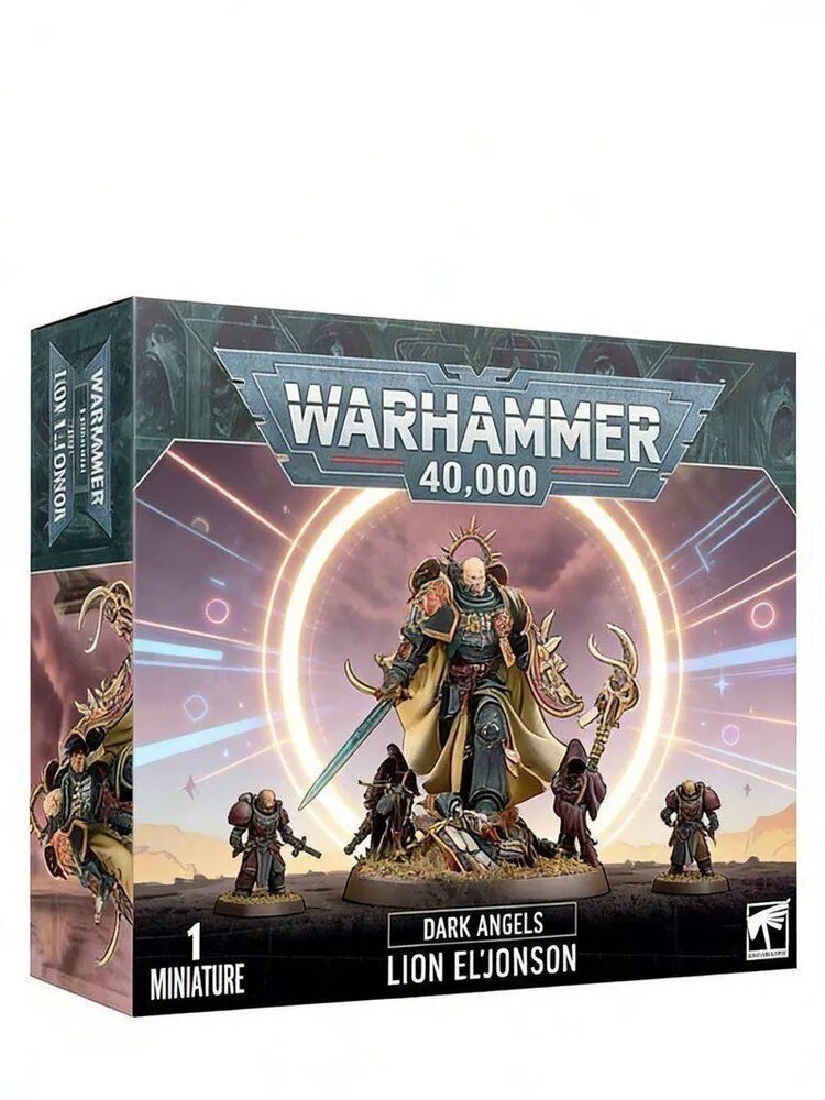Миниатюра Warhammer 40000 Dark Angels Lion El johnson Dark Angels 1 шт