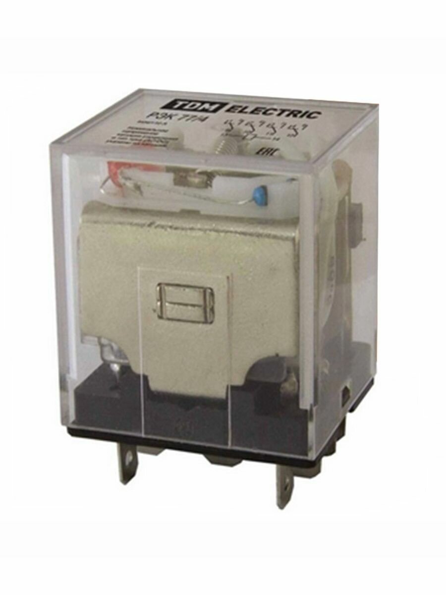 Реле РЭК77/4 с инд. 10А 12В AC TDM