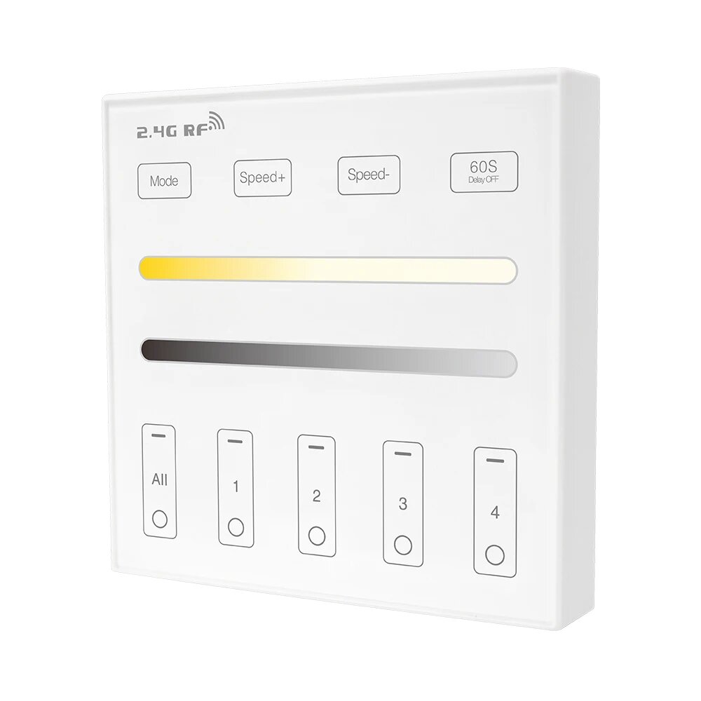 Пульт управления RGB светом BTF-LIGHTING WR01RF/WR02RF, Color: For DIM CCT