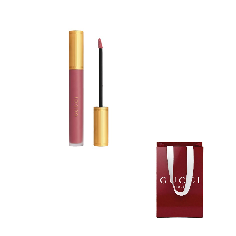 Жидкая помада женская GUCCI Cloud Mist, оттенок 25 Gucci Red