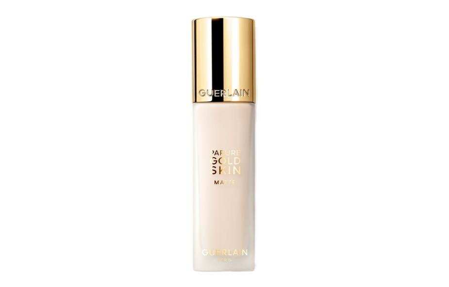 Тональная основа женская GUERLAIN Gold Diamond Matte Version, стойкая жидкая, матовый эффект, контроль масла, без transferência, идеальный тон