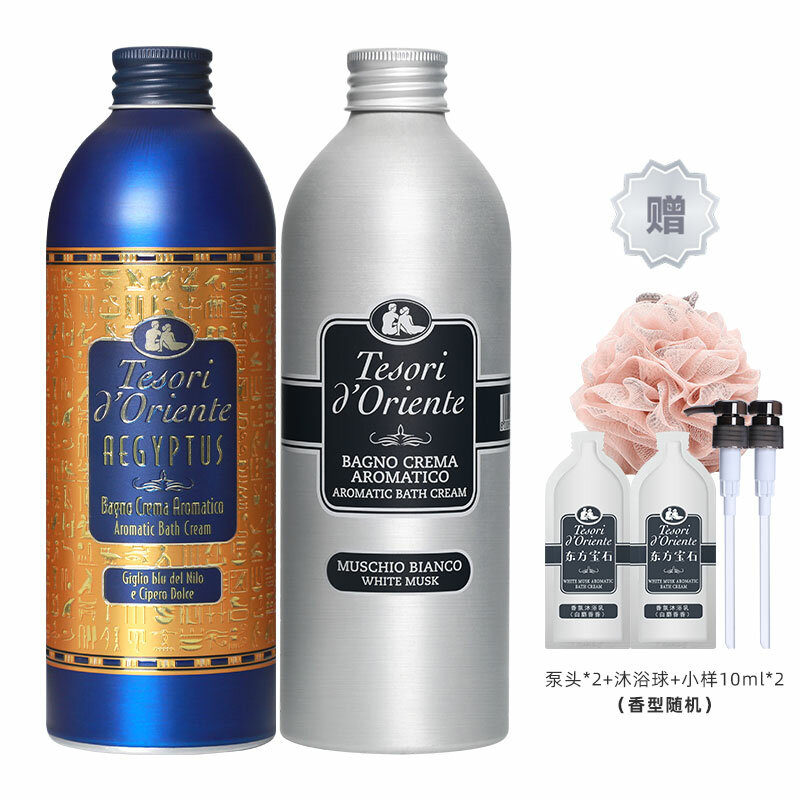 Гель для душа унисекс Tesori D'Oriente Multi Scent Премиум, 500 мл, 2 шт.