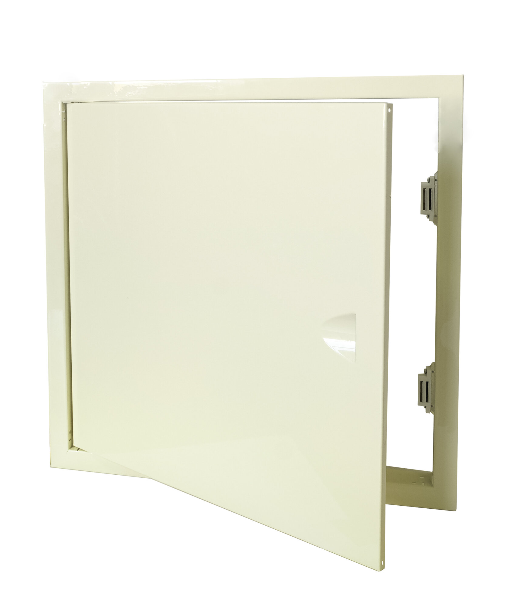 Люк ревизионный стальной Эвент ГК, ЛММ 15x15 песочный (RAL 1015)