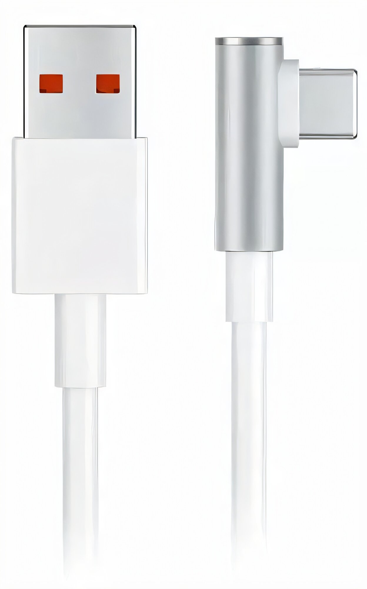 Кабель Xiaomi L-shaped Data cable USB - type-C 1.5M, артикул BHR6324CN, White, CN