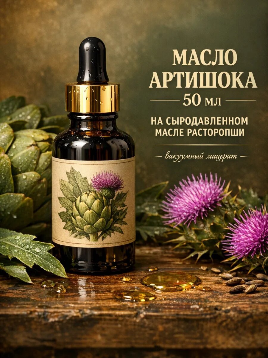Масло артишока, 50 мл.