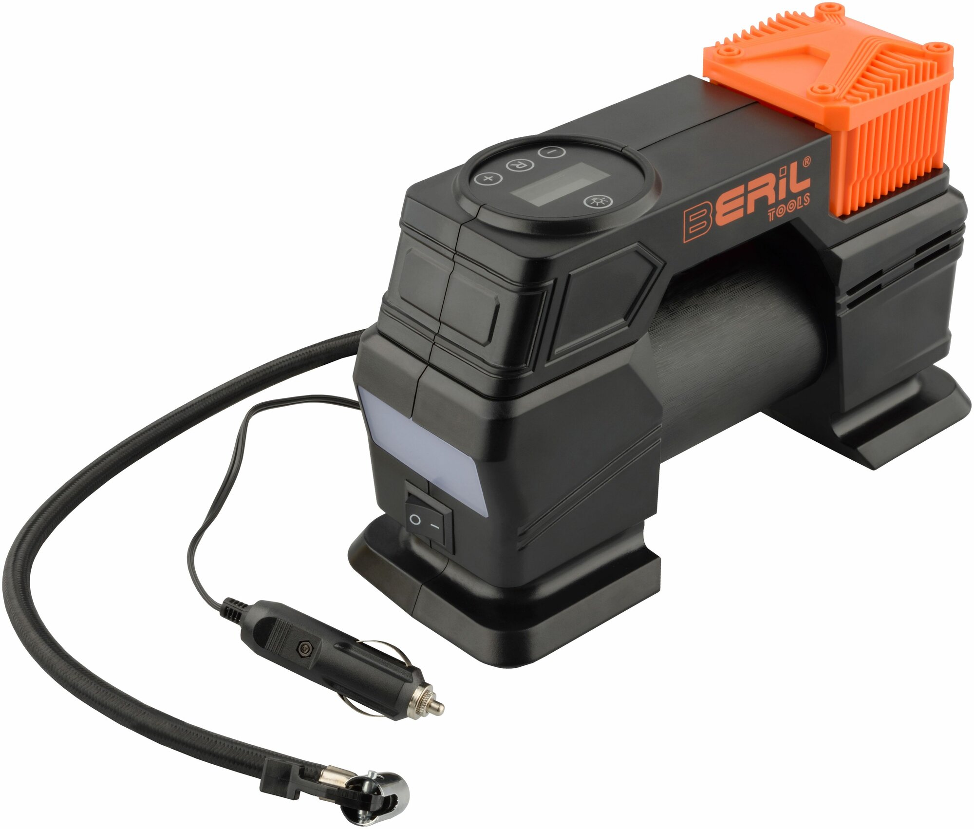 Автокомпрессор 12V Evr30/20D-15 (цифровой манометр+сумка) BERIL 999002