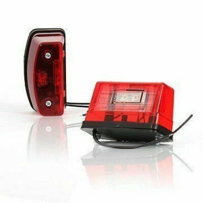Фонарь освещения номерного знака WAS 247 W55 светодиод 12V24V