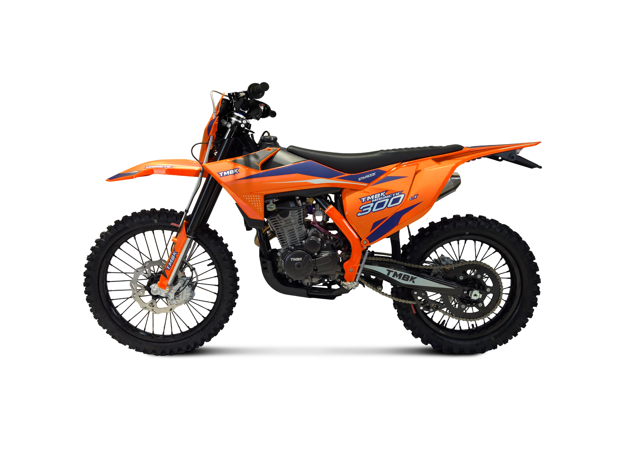 Мотоцикл TMBK "Magnetic 300 LX", эндуро, максимальная скорость 135 км/ч, 286 см3, оранжевый