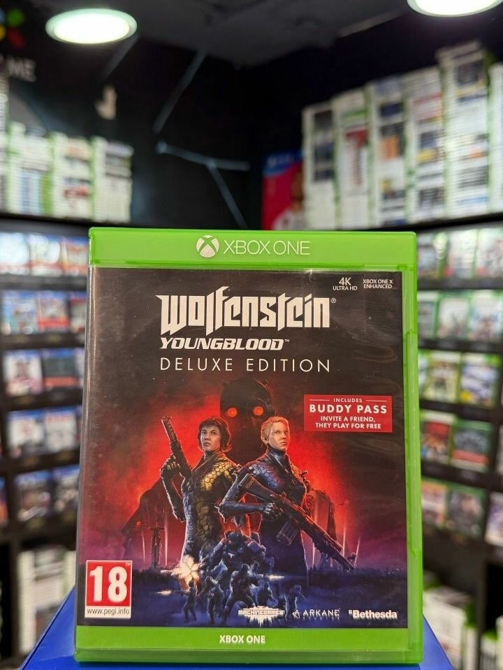 Игра Wolfenstein: Youngblood Deluxe Edition (Xbox One/Series) (Box)