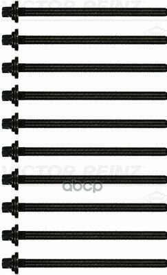 Комплект болтов ГБЦ Opel Corsa 1.4, 1.6 Tigra 93-, Astra 1.4, 1.6 98-, Astra 1.6 VICTOR REINZ арт. 143210301