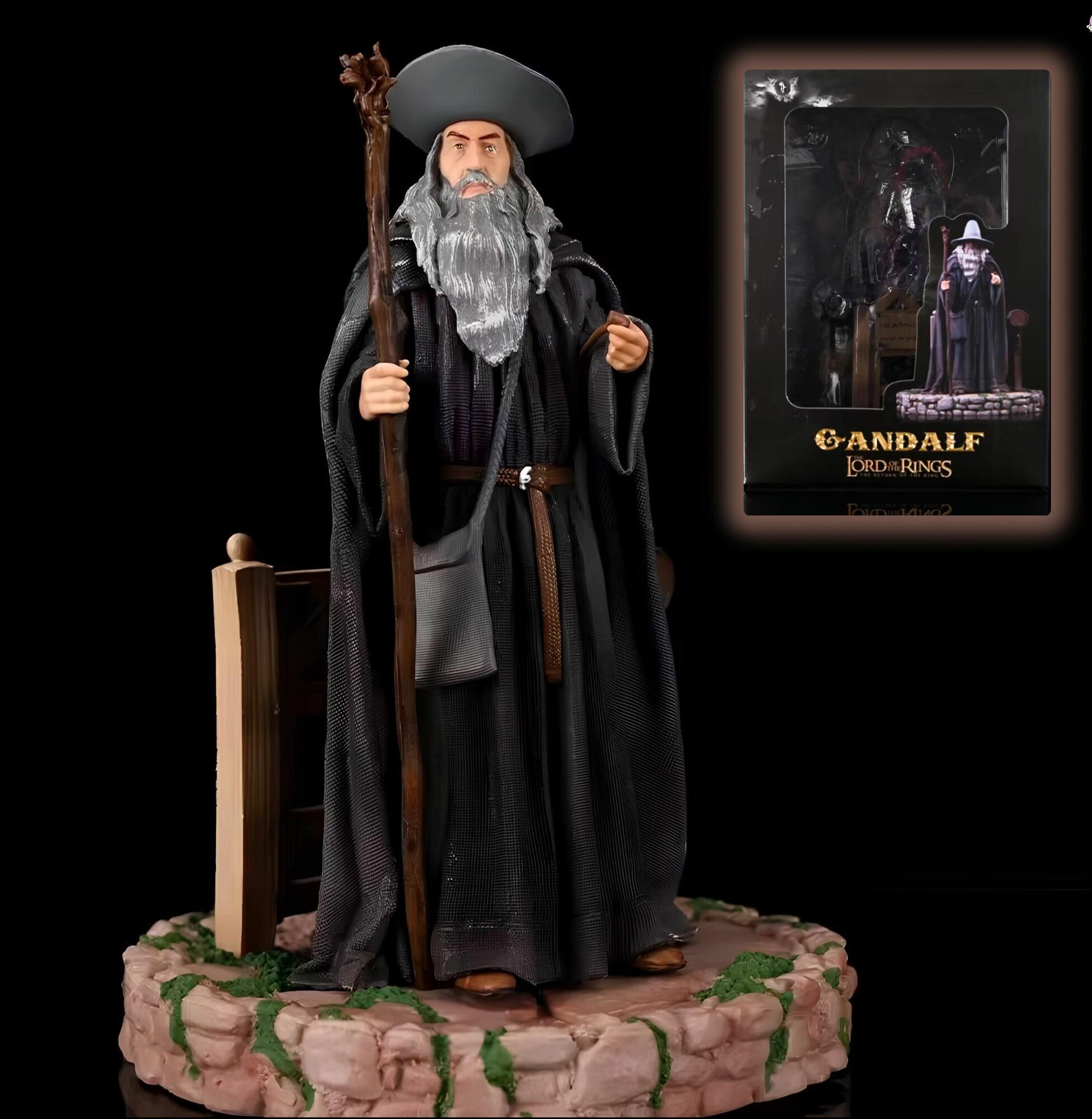 Фигурка Властелин Колец Гэндальф / Lord of the Rings Gandalf Statue (21см)