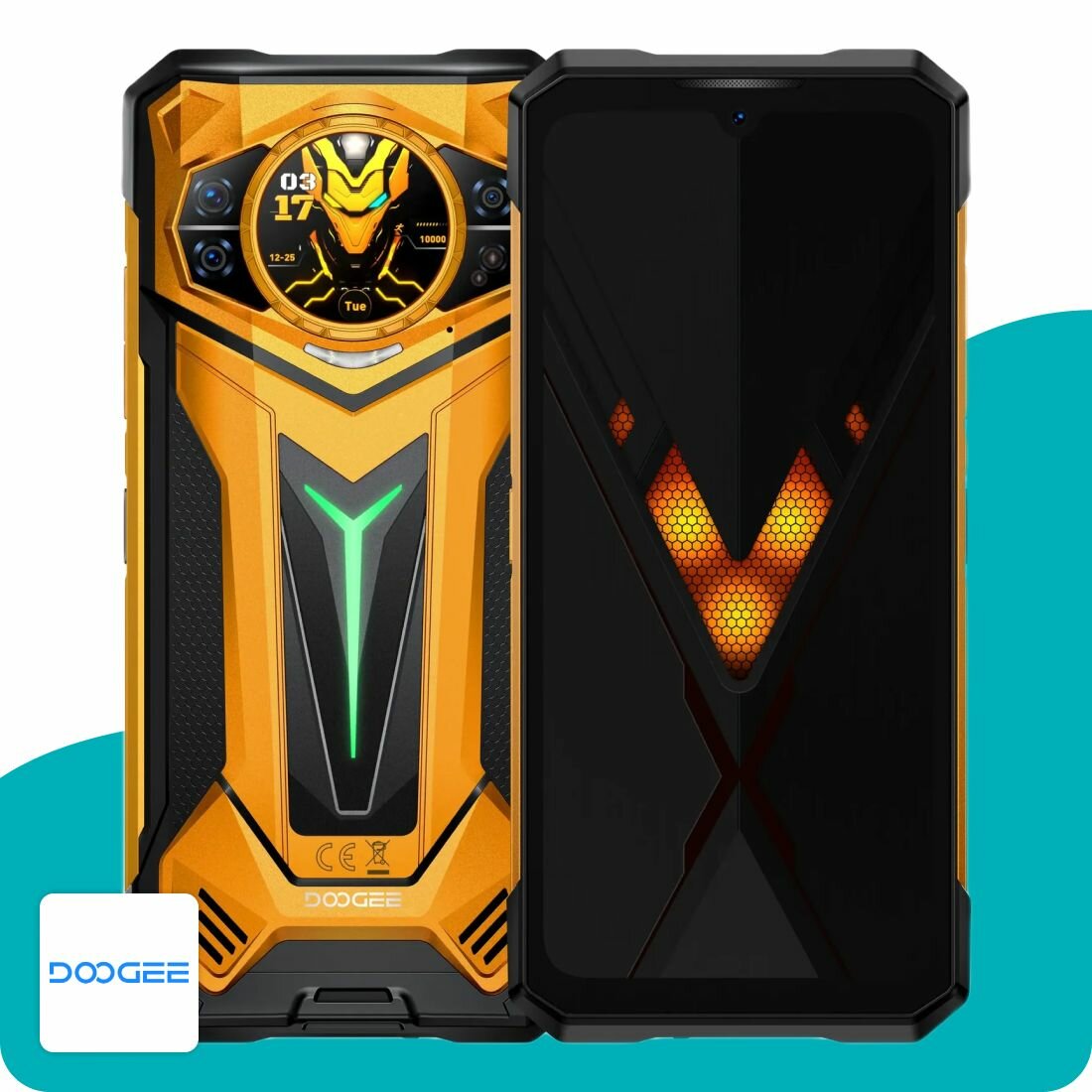 Смартфон Doogee S200 Ultra 12GB/1TB Yellow