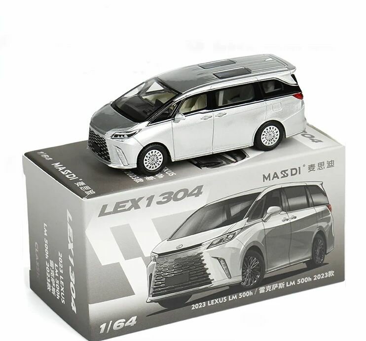 Машинка коллекционная Masdi LEX1300 2023 Lexus LM 500h