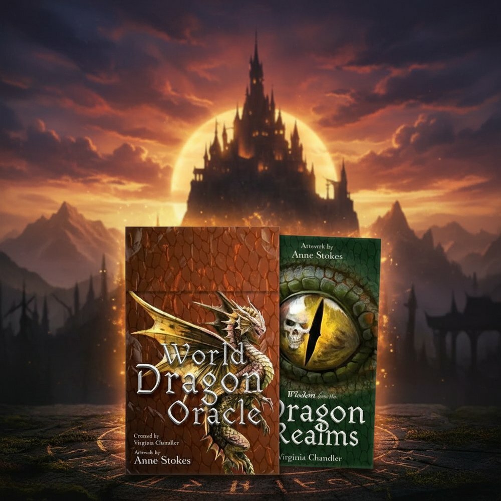 Карты Таро "World Dragon Oracle Cards" Llewellyn / Карты Мирового Драконьего Оракула 64493