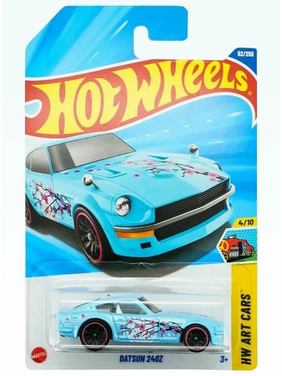 JJB80 Hot Wheels машинка металлическая игрушка коллекционная масштабная модель Datsun 240Z Кейс 2025