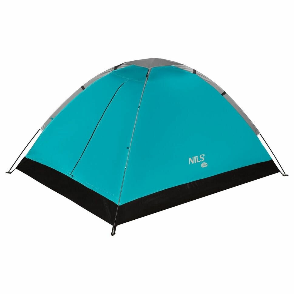 Decathlon Палатка для кемпинга Nils Camp NC3021 на двоих человек Цвет: Бирюзовый