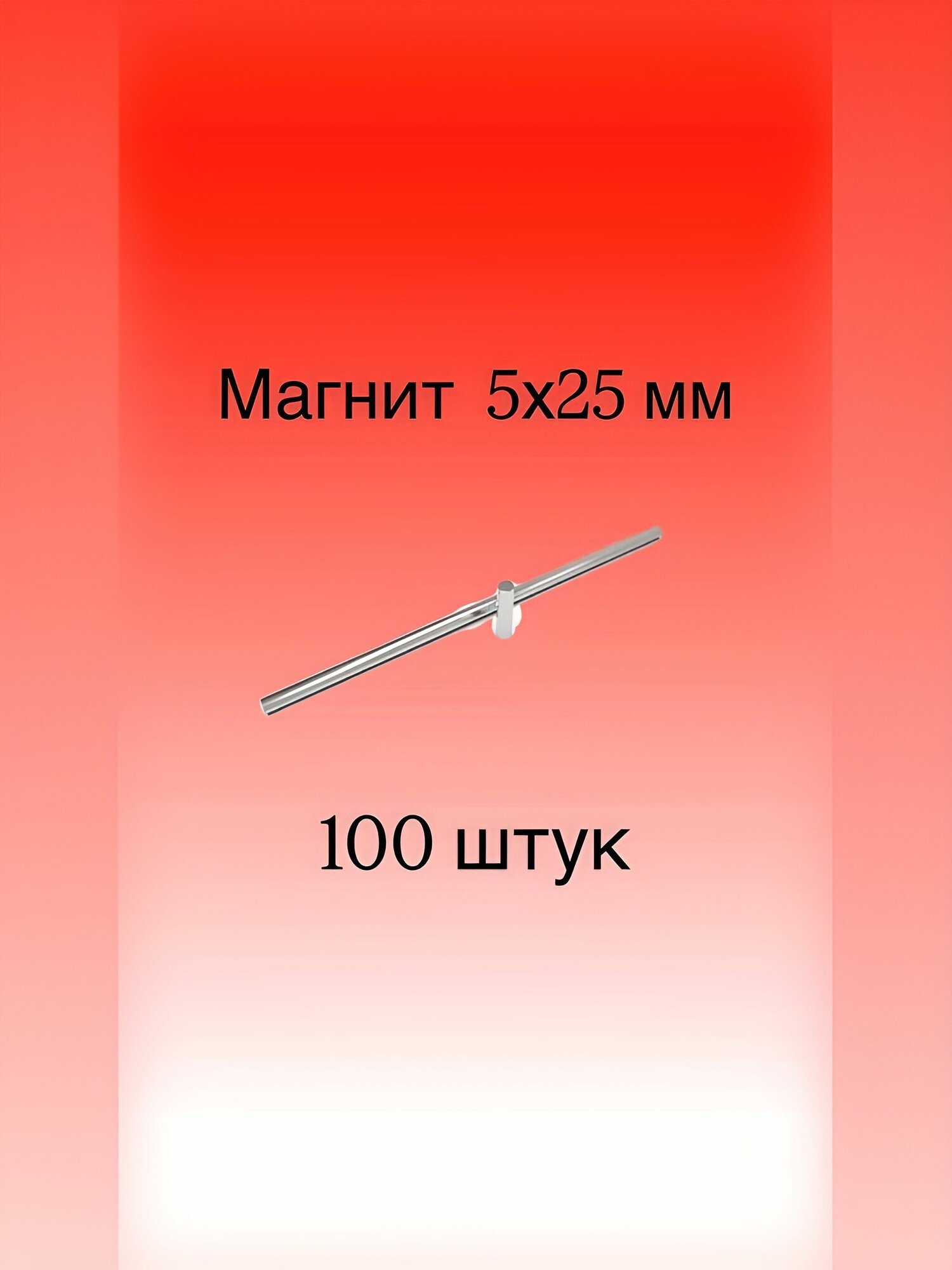 Магнит 5х25 мм