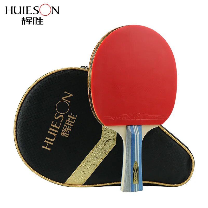 Ракетка для настольного тенниса HUIESON, Long Handle, 3 звезды