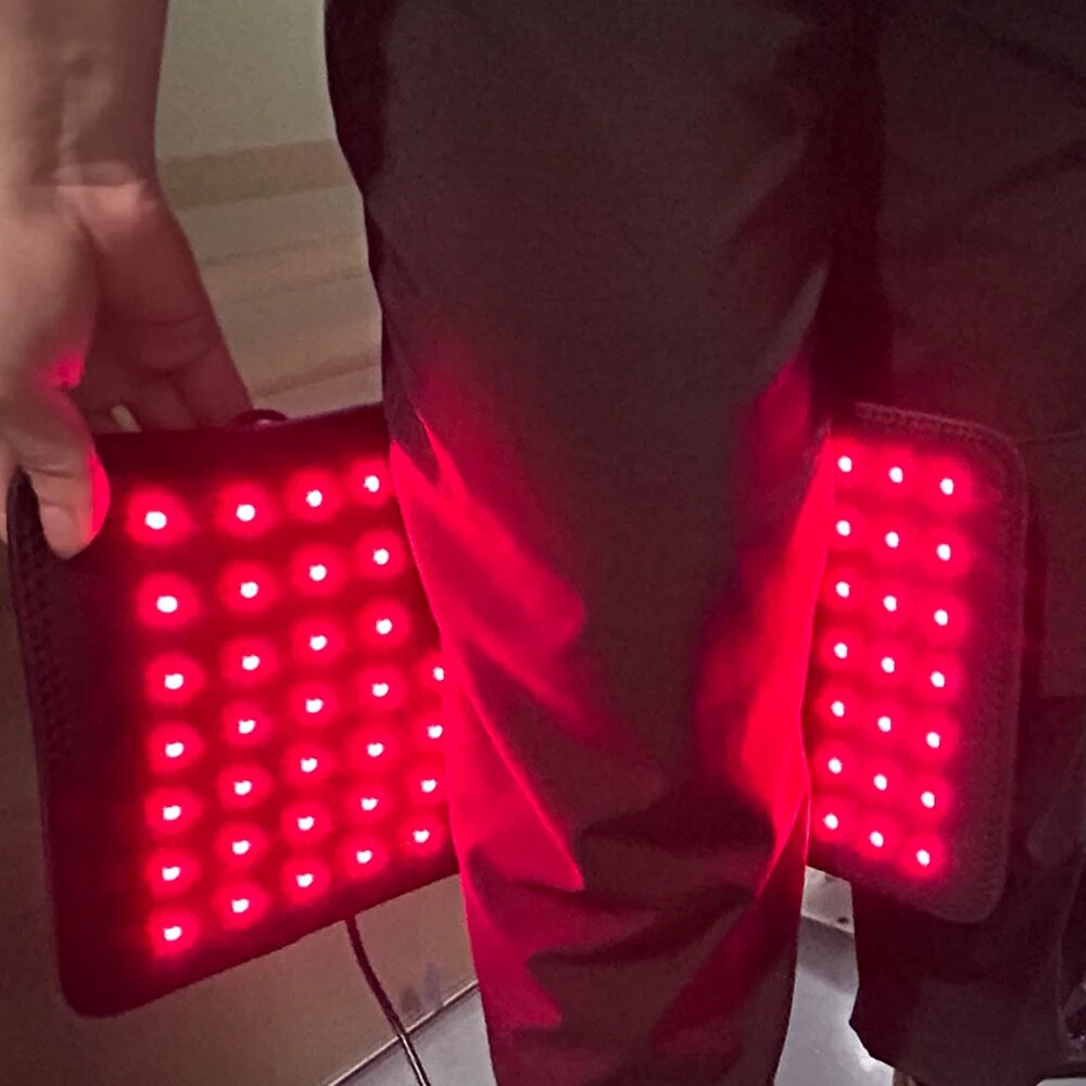 Портативный пояс для светотерапии красным светом LED 660nm 850nm