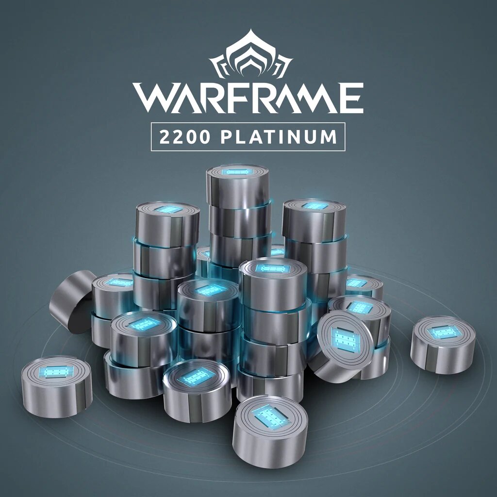 Дополнение Warframe: 2200 Platinum, цифровое издание PlayStation 5, регион Индия / код пополнения баланса