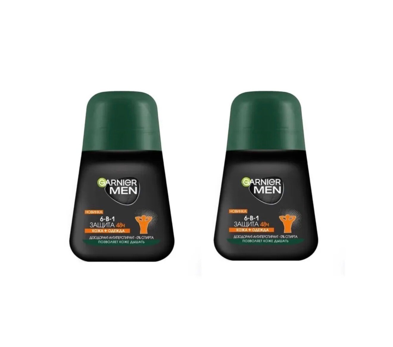 Дезодорант-антиперспирант Garnier Men 6 в 1 зашита 48 часов роликовый