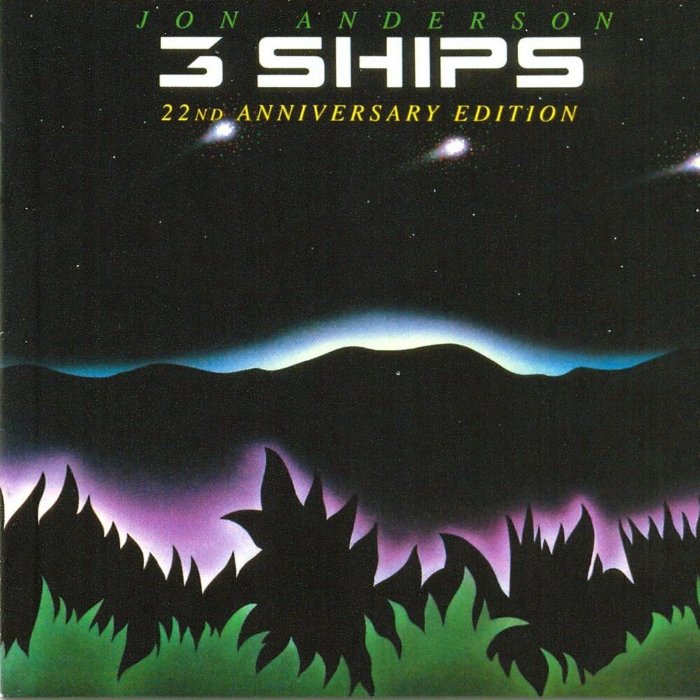 Jon Anderson "3 Ships", Ремастеринг. прогрессивный поп - рок (2007, CD диск)