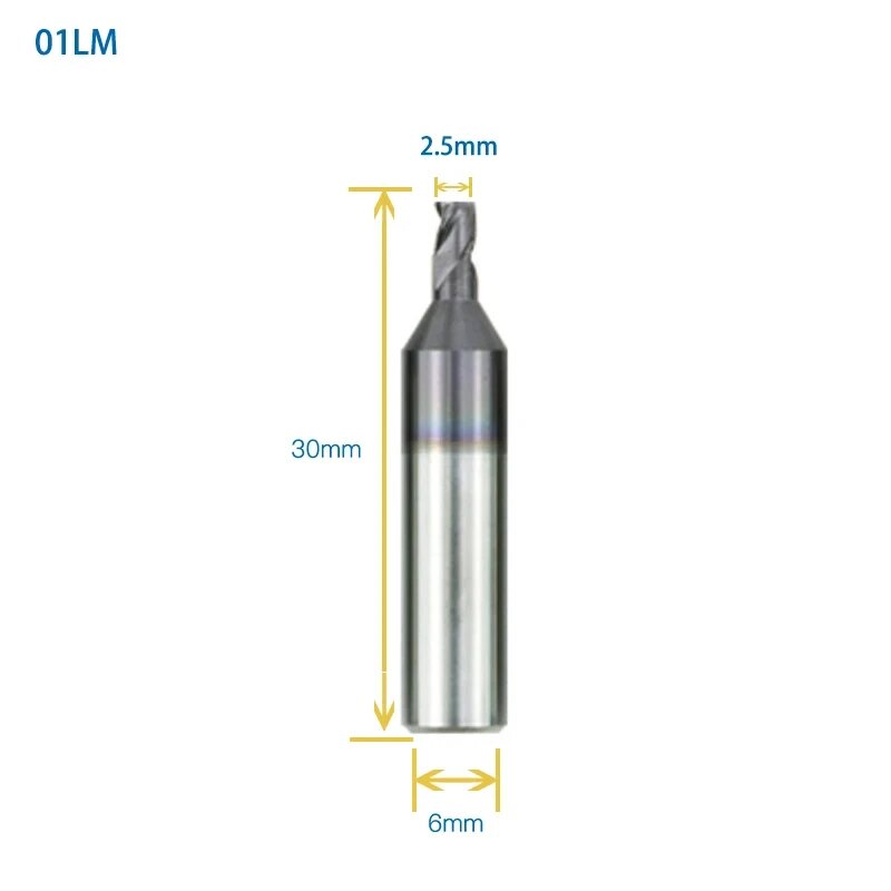 Фреза Silca Futura 01LM Carbide, длина режущей кромки 2.5 мм