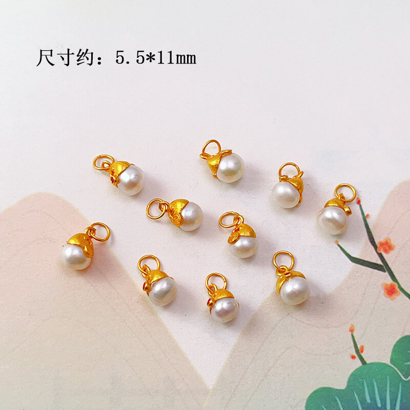 Подвеска в виде цветка-пятиконечной звезды из натуральной жемчужно-белой раковины, подвеска-бабочка в виде колоска, бусина-цилиндр, обернутая бусина, новые аксессуары для браслетов своими руками.