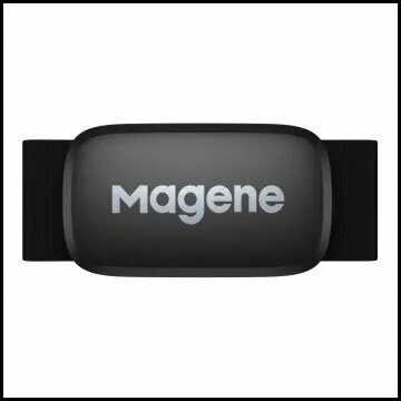 Пульсометр Magene H603, нагрудный ремень для кардиомонитора, черный — фото 1